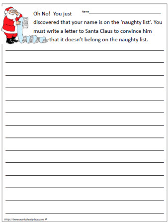 A Letter to Santa - Persuasive Writing | Classroom Timesavers by ...