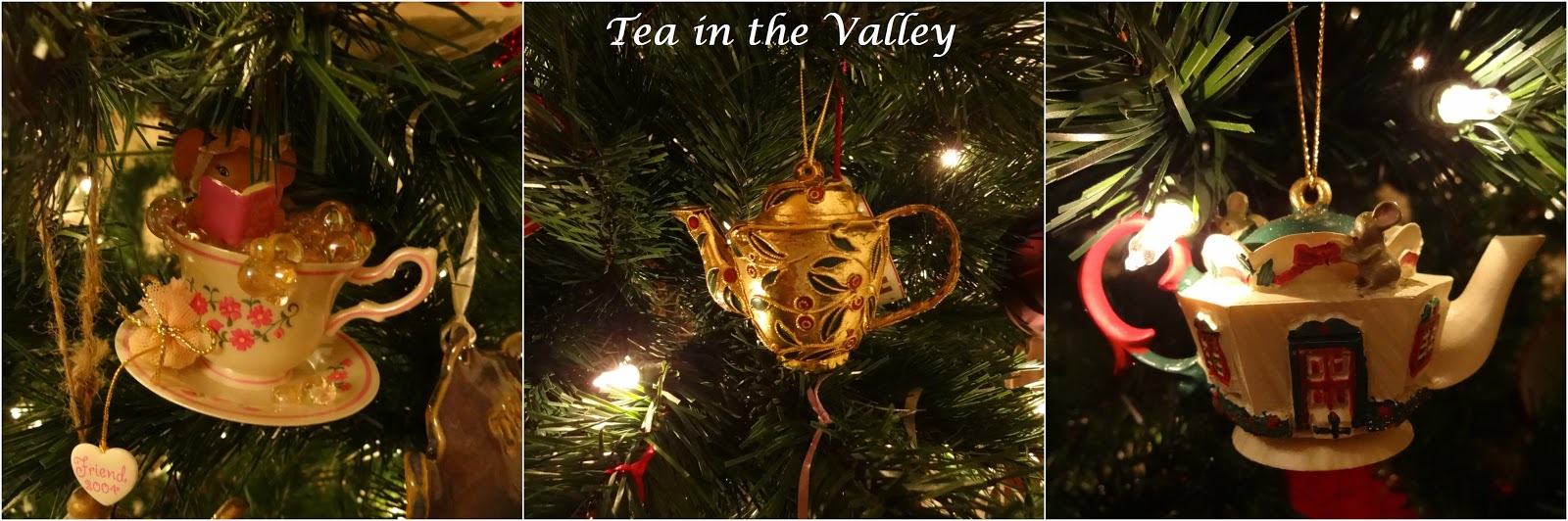 Tea in the Valley: 2017 Tea-Themed Christmas Tree