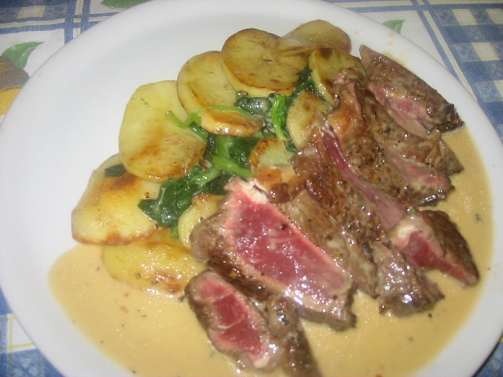 In cucina con Roberta: Controfiletto al pepe nero in salsa di zafferano