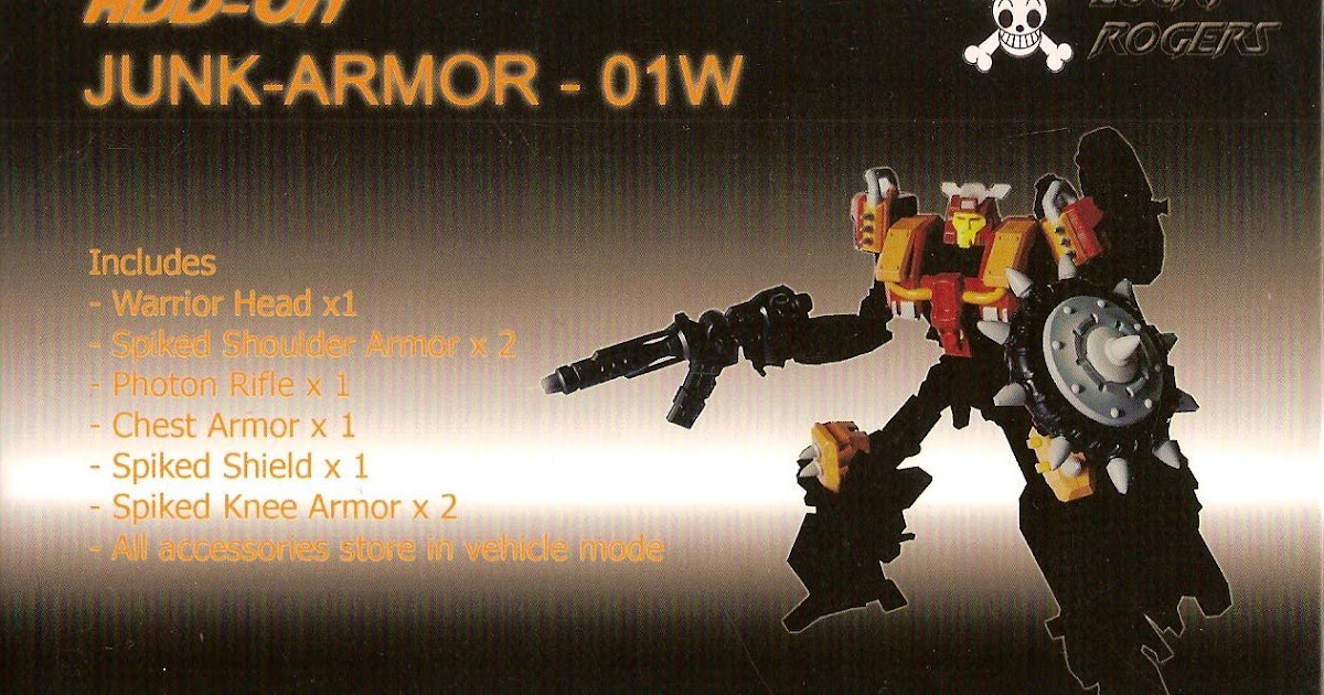 3B's Toy Hive: Lucky Rogers, Junk Armor "Warrior" - Review