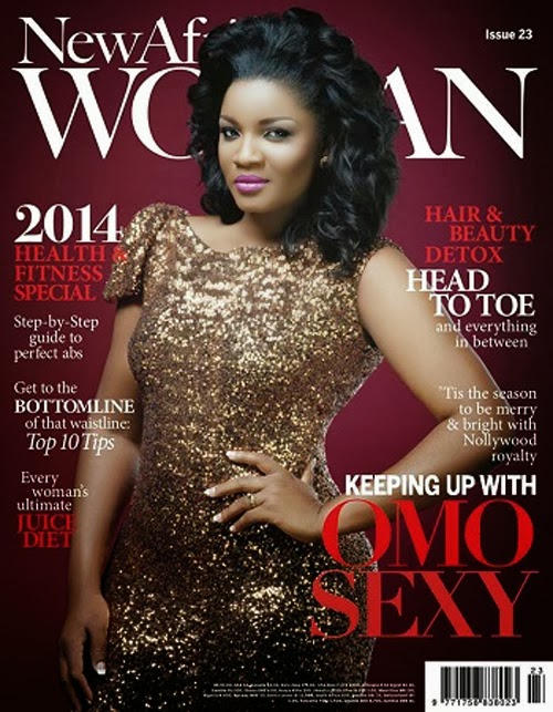 naija Talk: Omotola on the Cover Page of the New African Magazine