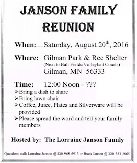 Janson: Johannes Janson Family Reunion