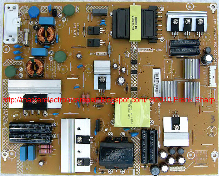 Master Electronics Repair !: REPAIRING / SERVICING TV PHILIPS 50PFT6510