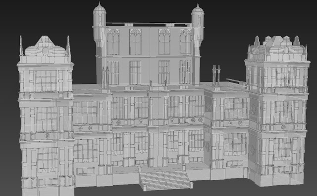 Max Kidwai (Visualisation Artist and 3D Animator): Wollaton Hall Frame ...
