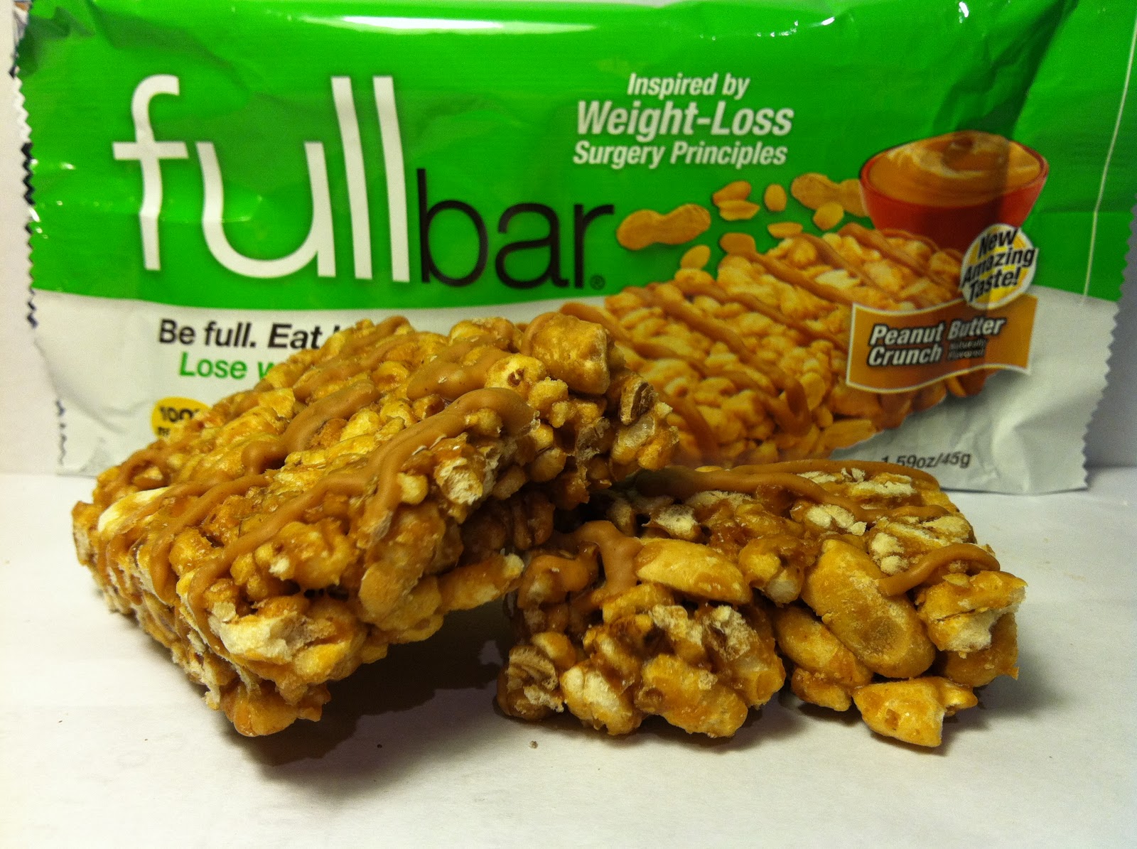 Crazy Food Dude: Review: fullbar Peanut Butter Crunch Bar