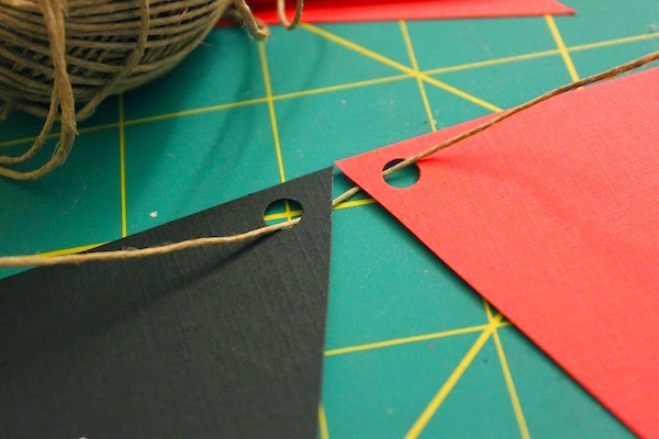 DIY: Paper Bunting Banner | Neon Rattail
