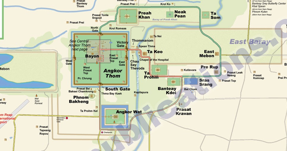 Angkor Archaeological Park - Angkor Thom and Bayon Temple