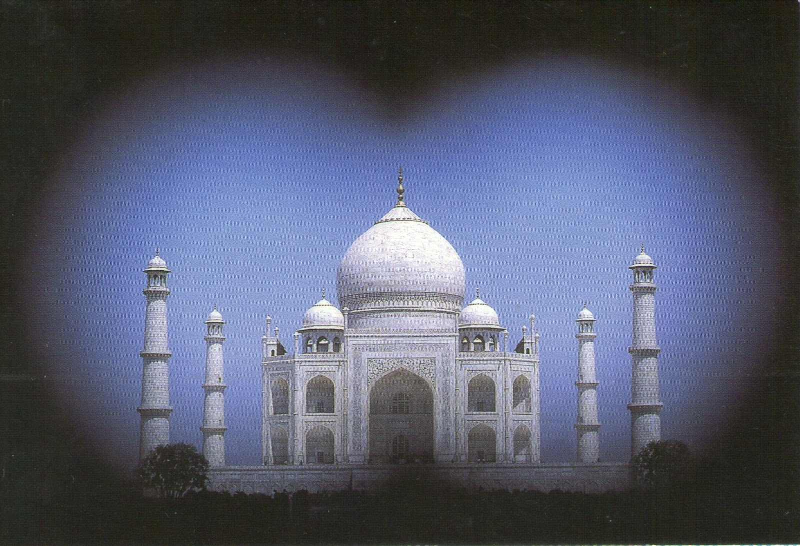 My postcard collection: India - Taj Mahal