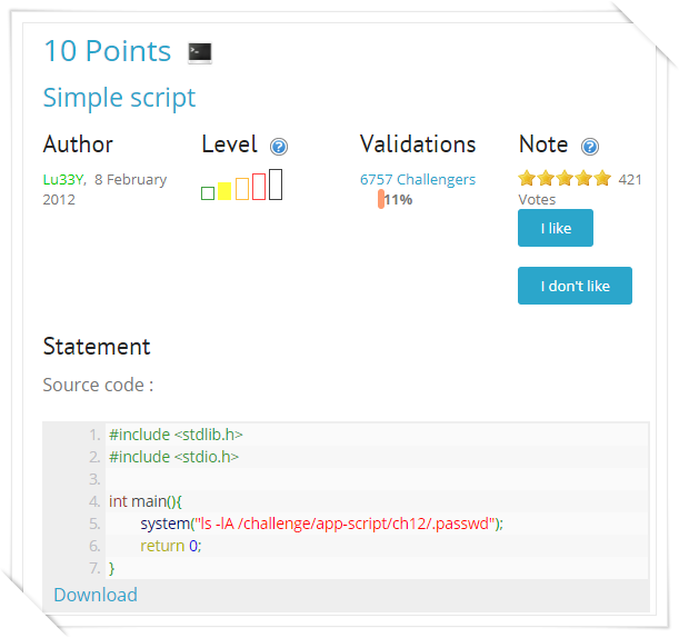 Root me write-up : Bash - System 2 - Cybersecurity Guide