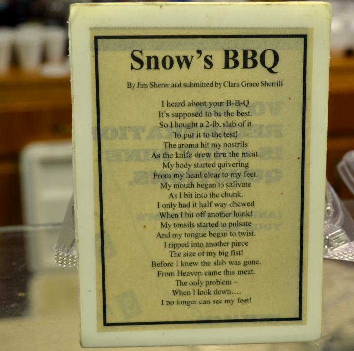 Obsessive Compulsive Barbecue: A Tribute to Snow's BBQ