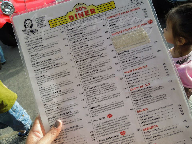 palatable musings of an asian wanderer: 50's Diner Baguio City ...