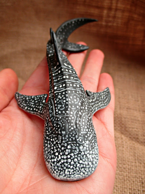 Holly's Creations in Clay: Whale Shark Sculpture Process