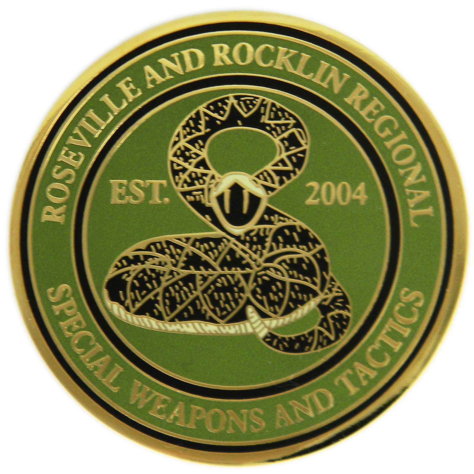 Point Emblems: Roseville and Rocklin Regional SWAT