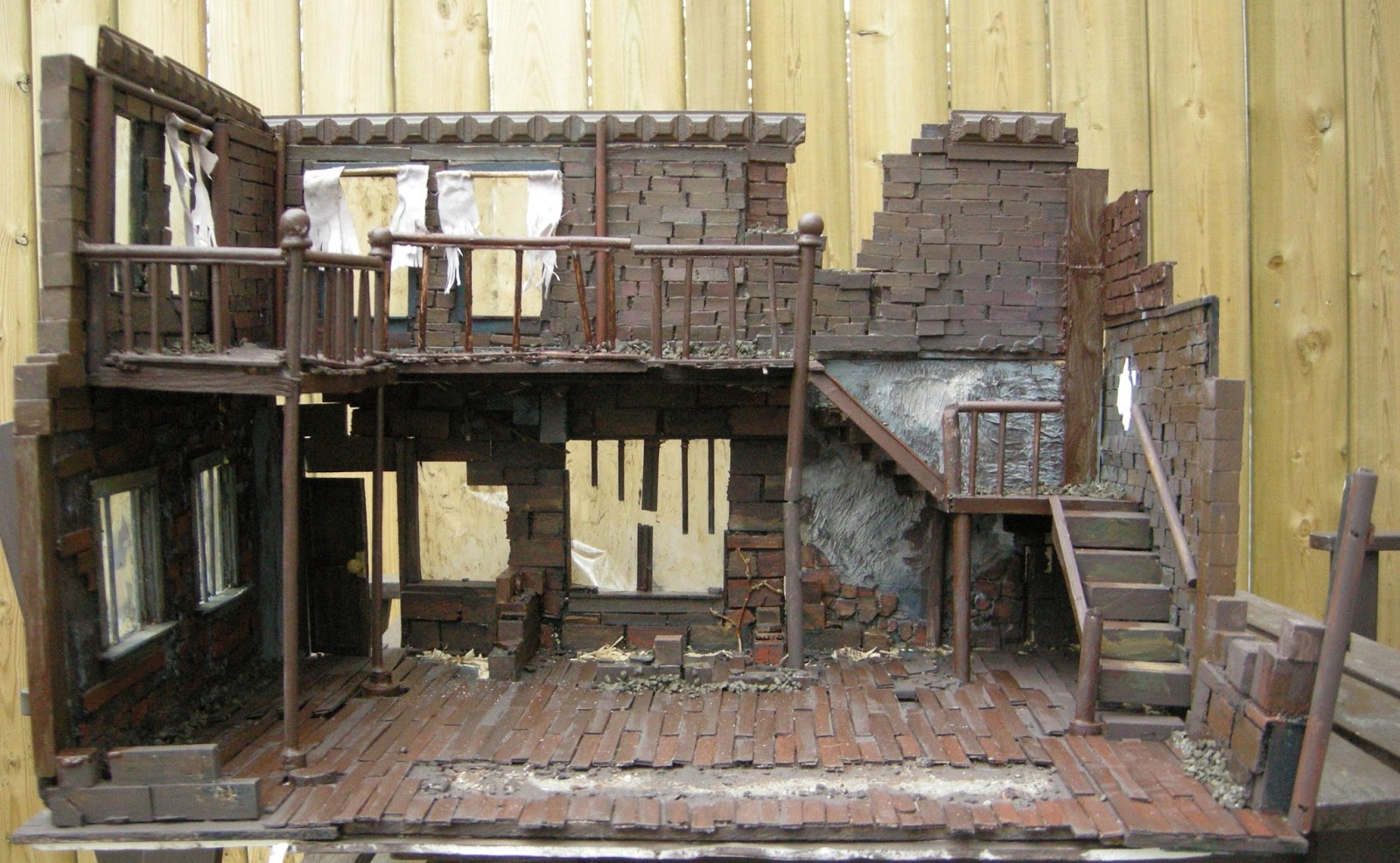 ANY HOW TOWN: Popsicle Stick Mansion