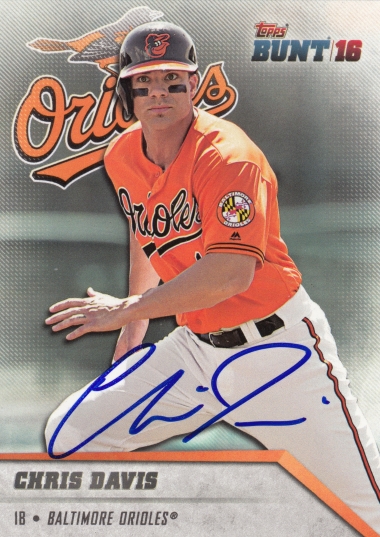 Daily Autograph: Chris Davis