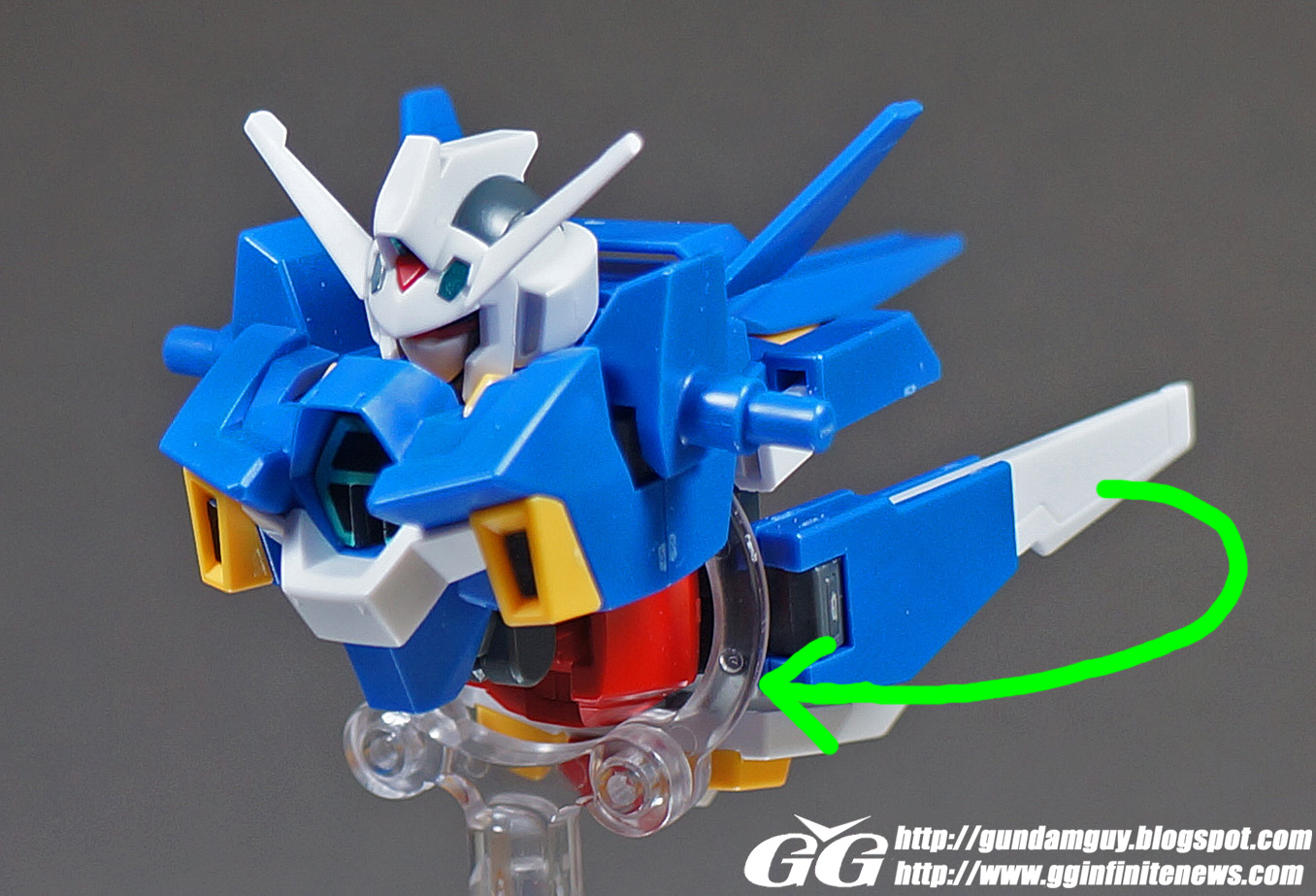 GUNDAM GUY: HG 1/144 Gundam AGE-2 Normal - Review Images by Gundam Guy