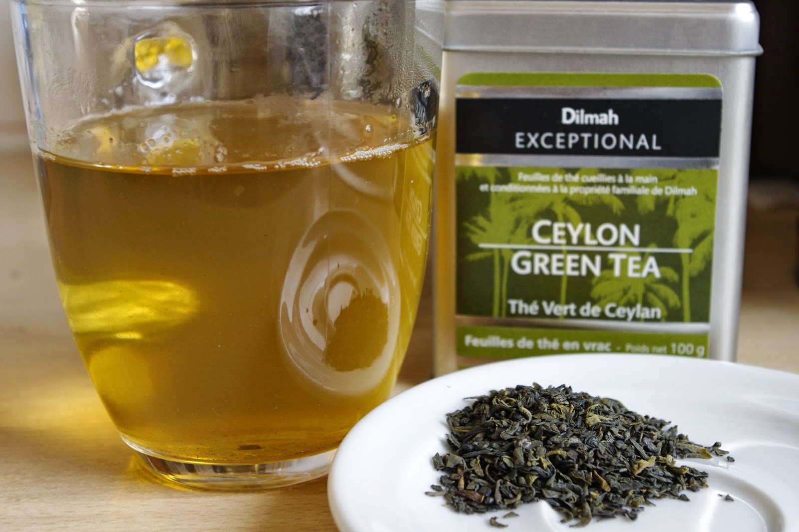 Savourer le thé: Test: Ceylon Green Tea (Dilmah)