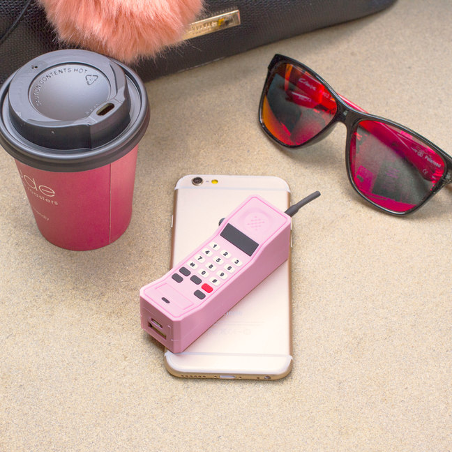 The Nerdy Gentlemen: Retro Nerd: Brick Portable Phone Charger