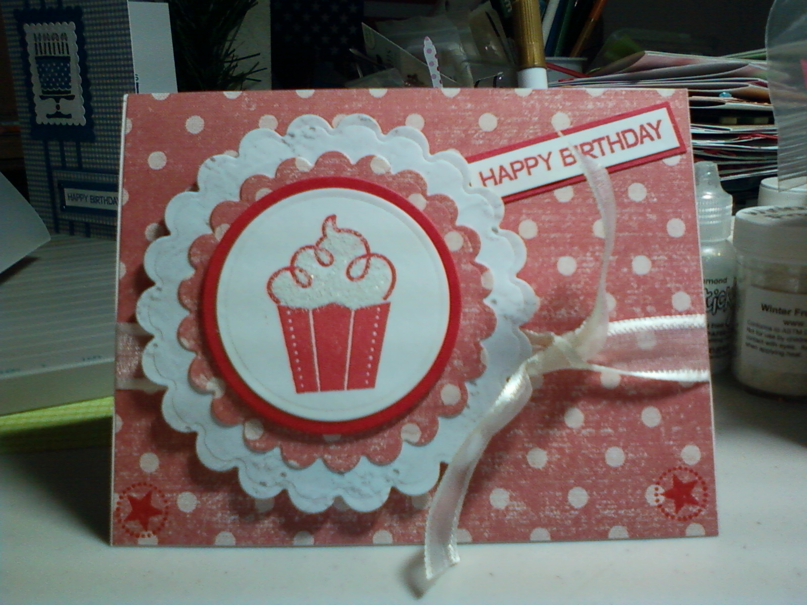 Becky's Crafts - Where the crazy lady crafts: Birthday cards for the 21 ...