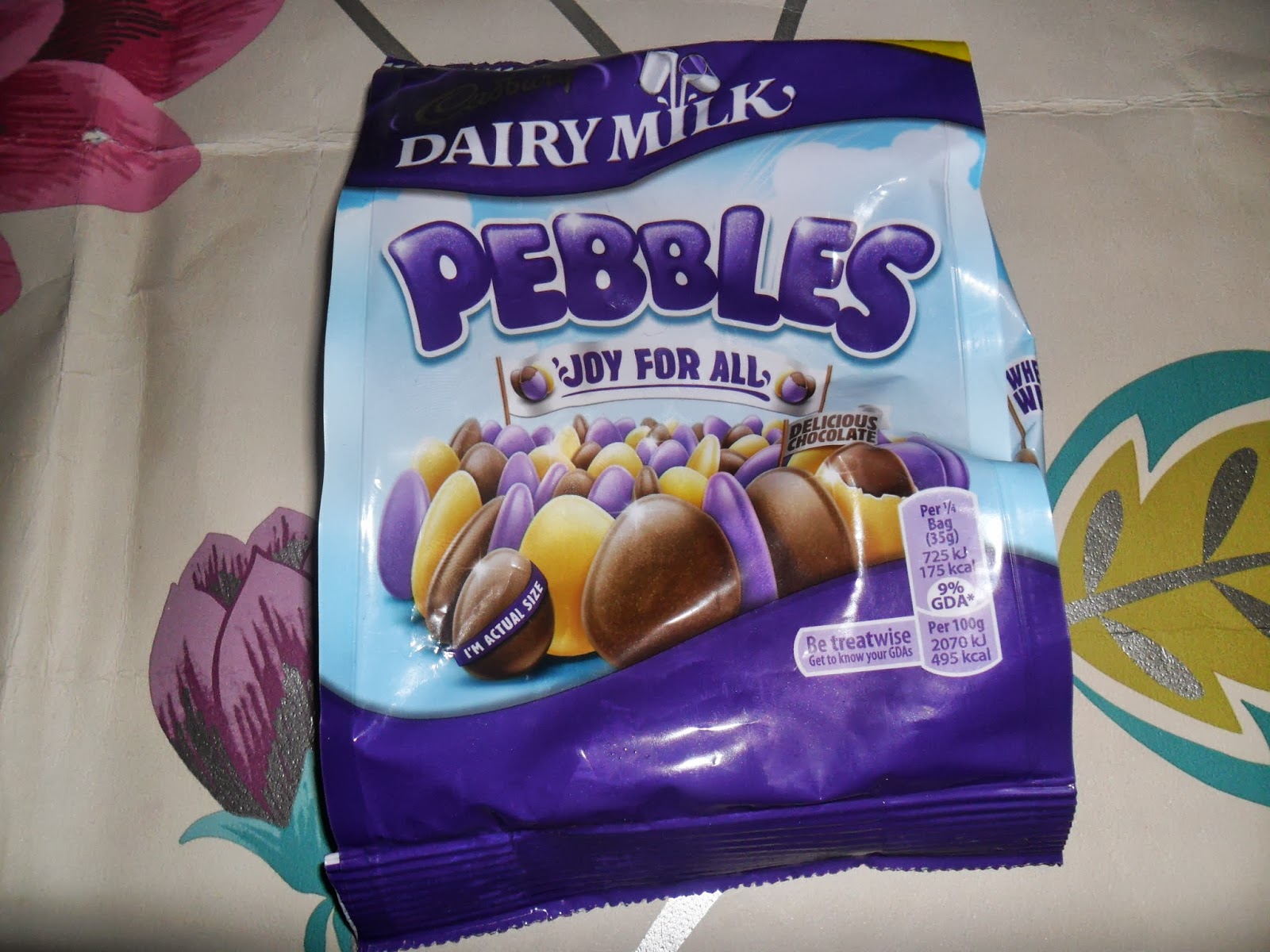 Review: Cadbury Dairy Milk Pebbles | Joanna Victoria