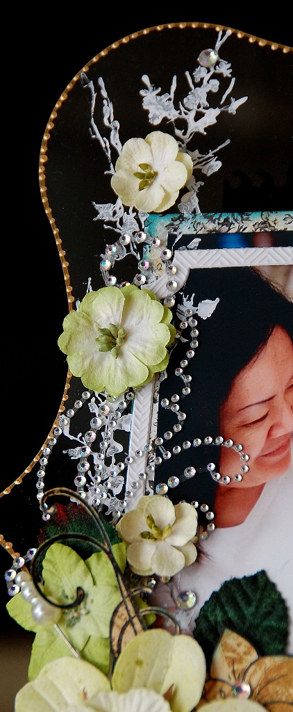 Scrapperlicious: Love Acrylic Layout