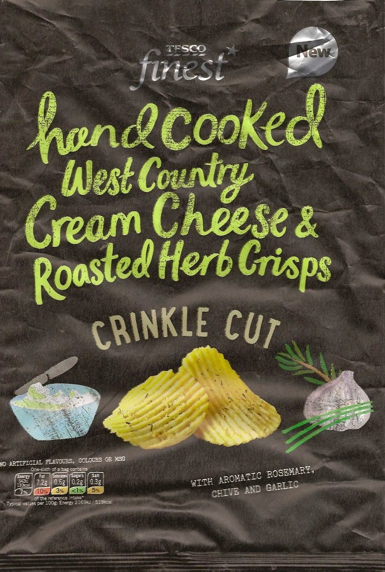 Cheeseburger Crisps & Other Stories: Tesco Finest Hand Cooked West ...