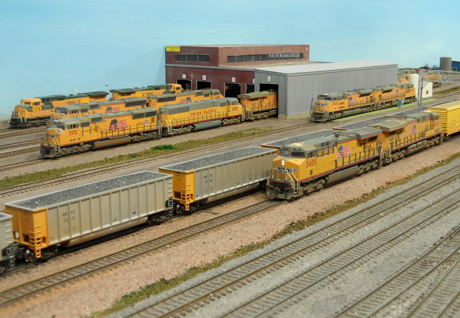 N Scale Union Pacific Railroad - Class I Midwest Model Railroading ...