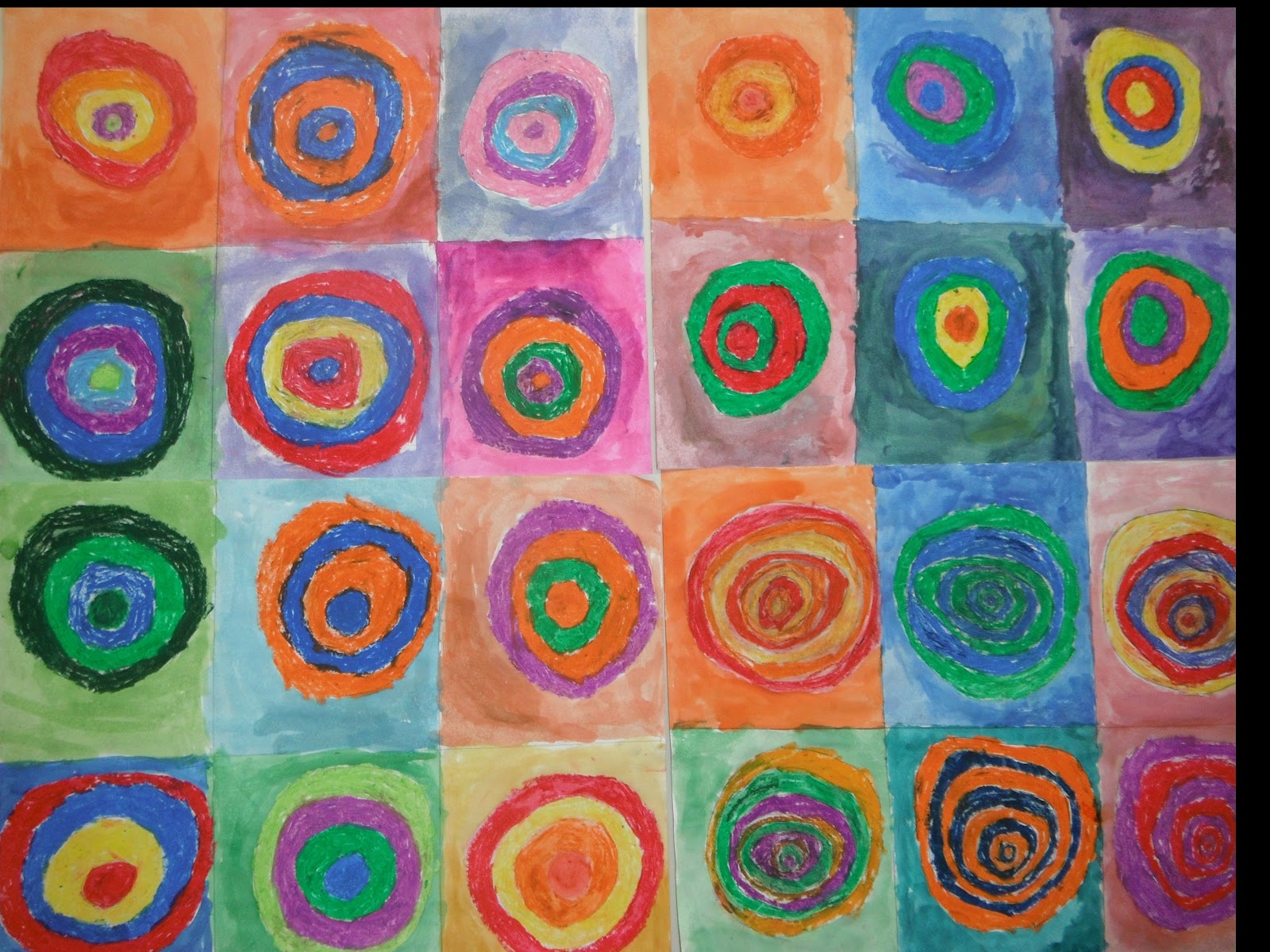 Cassie's Corner: Second Grade Kandinsky