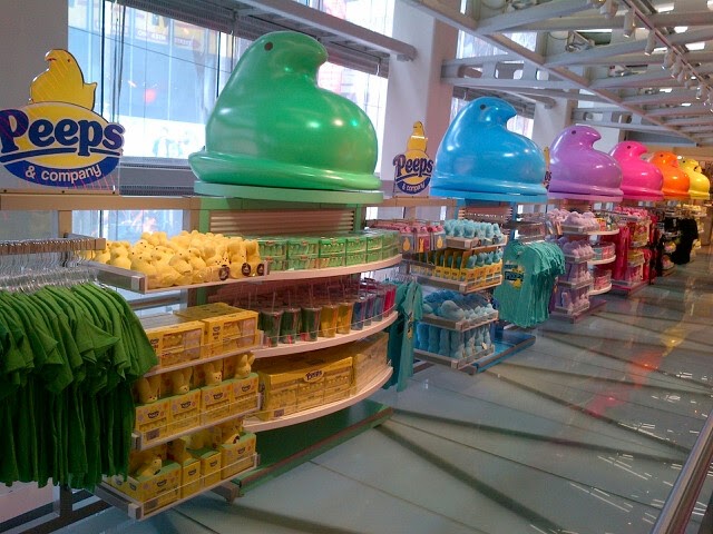 Guerilla Shopper NYC: PEEPS Store opens in Times Square (in Toys "R" Us ...