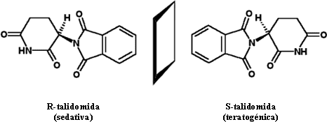 Talidomida, la molécula zurda