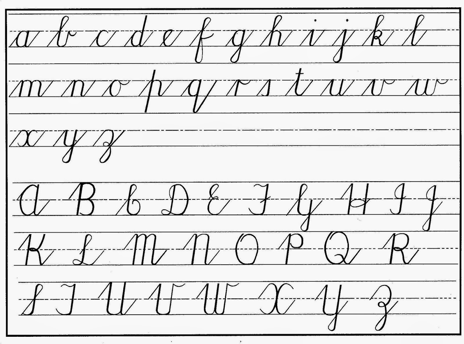 The Hypothetical Classroom : Cursive Writing vs. Word Processing