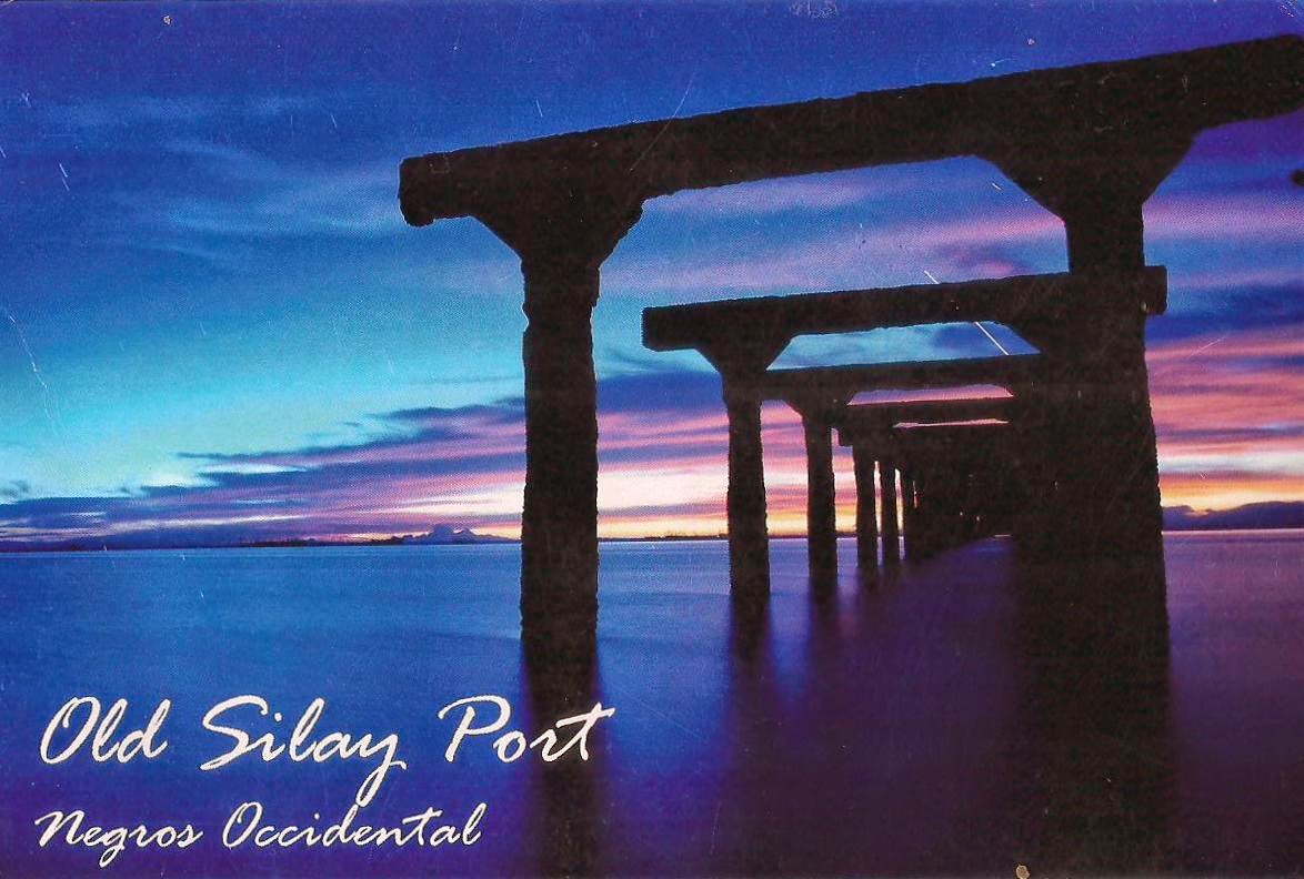 More POSTCARDS & STAMPS: PHILIPPINES - Old Silay Port, Negros Occidental