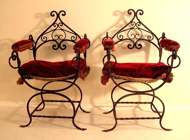 Wrought iron chairs designs. | An Interior Design