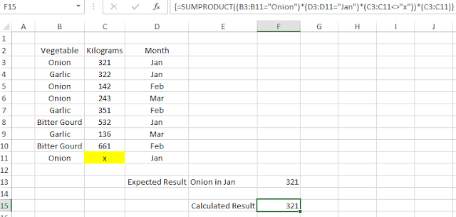 Case Study How To Handle Error With SUMPRODUCT Function case-study-how-to-handle-error-with-sumproduct-function