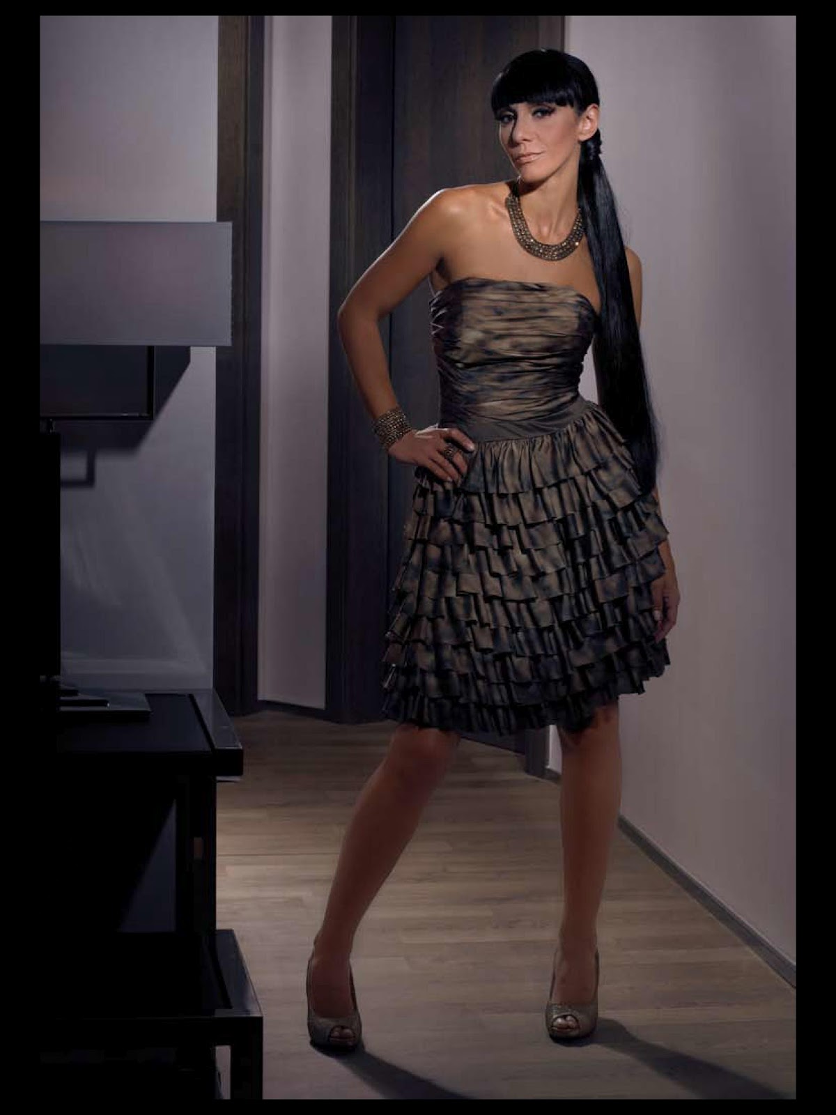Todo Vanesa Bravo: Modelo para Chesco Barcelona