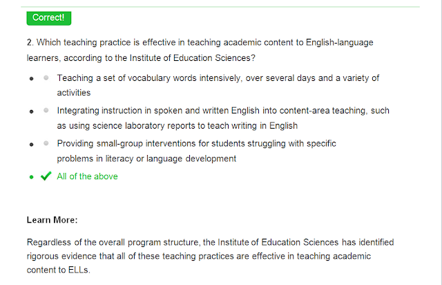 "How Much Do You Know About English Language Learners?