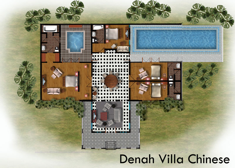 TFQ architects: Desain-Desain Layout