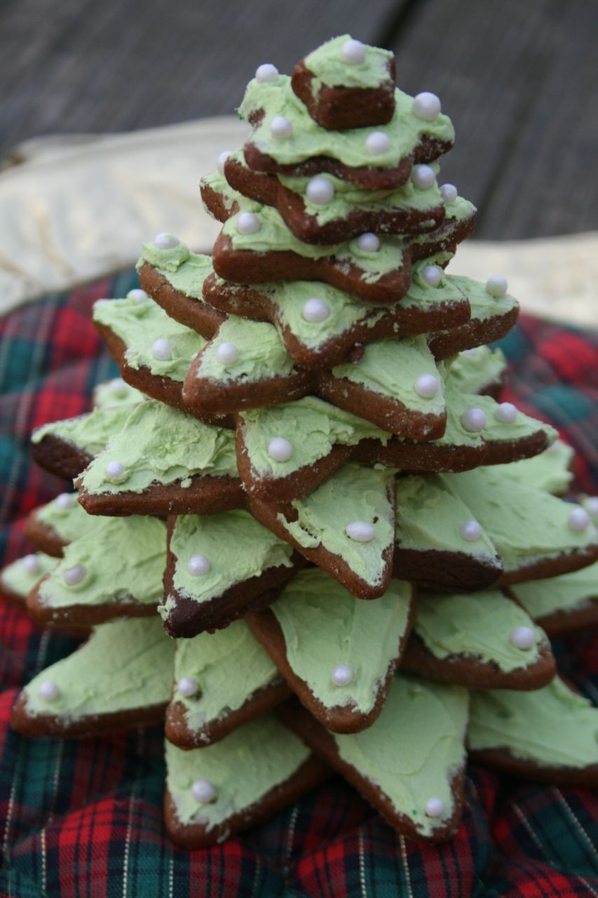 Recipe Shoebox: Gingerbread Cookie Tree