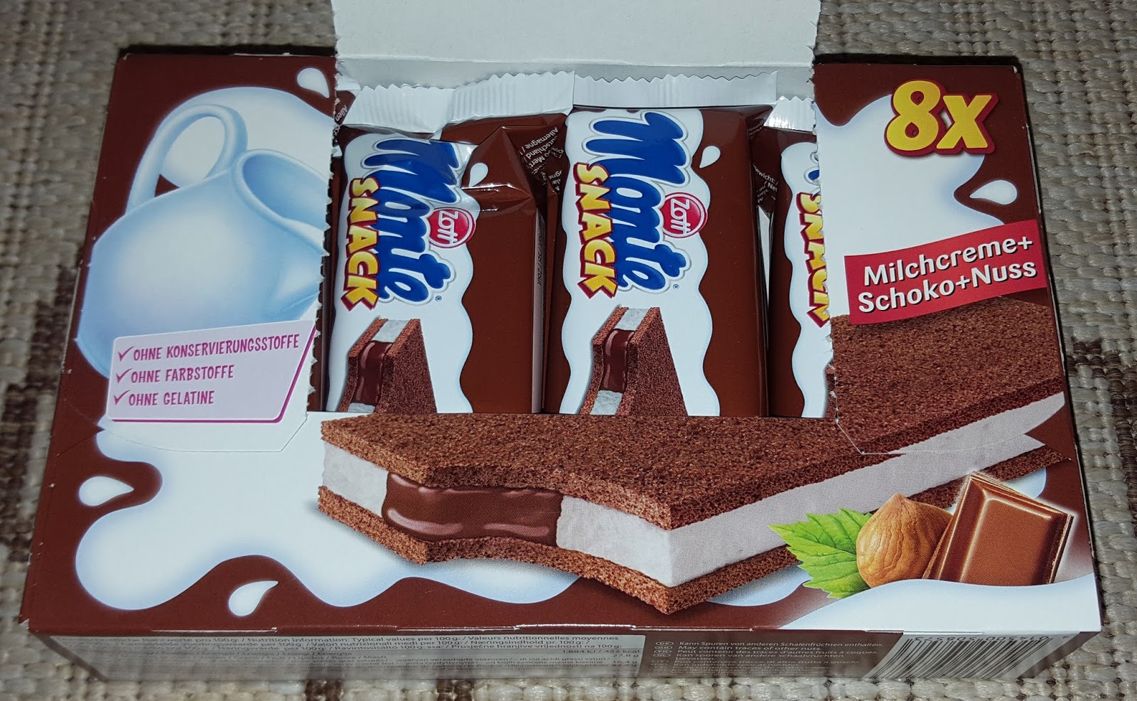 Muttis Produkttest Blog: Zott Monte Snack