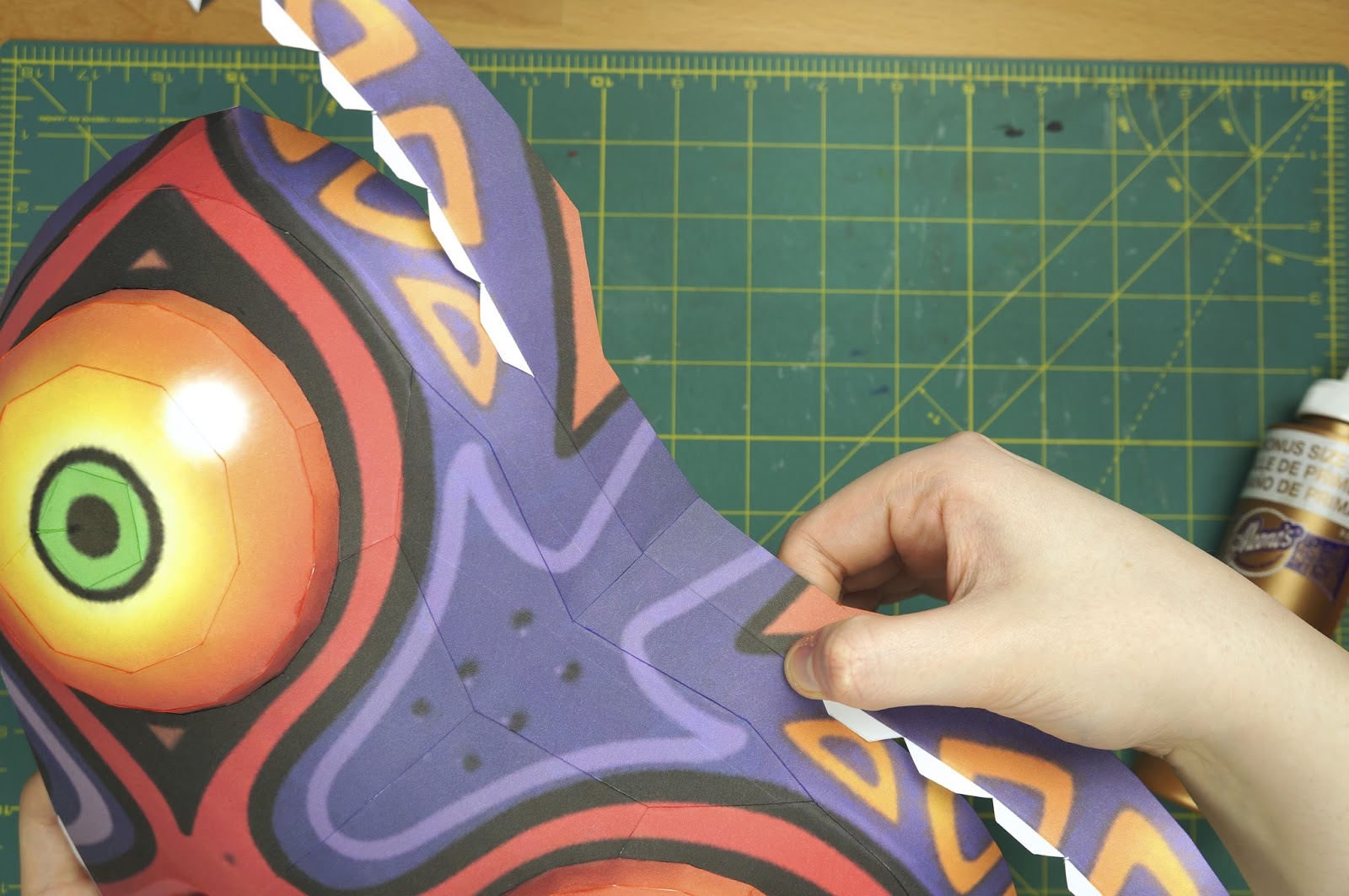 Otaku Crafts: Life Size Majora's Mask Papercraft