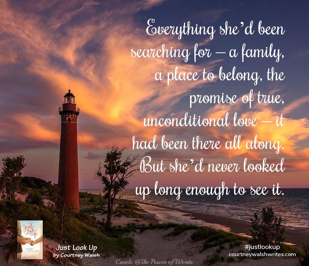 The power of words . . .: Review: Just Look Up