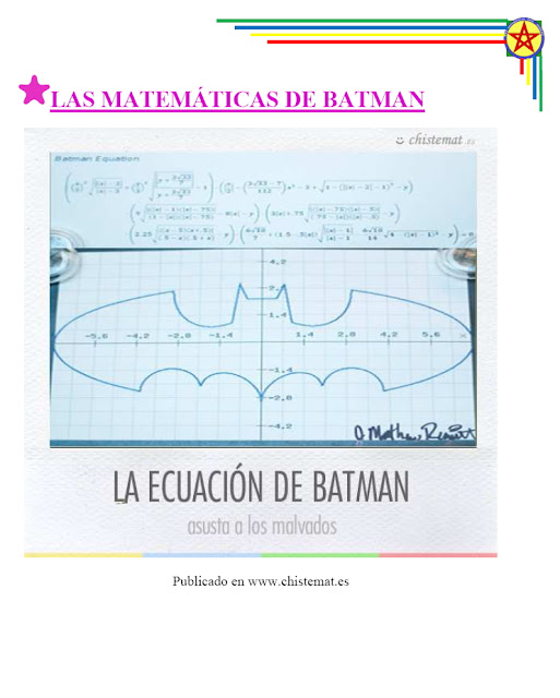 Las Matemáticas nos rodean: LAS MATEMÁTICAS DE BATMAN
