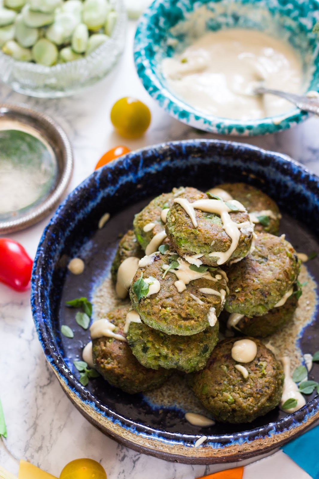 FALAFELE ZE ŚWIEŻEGO BOBU | Wegan Nerd - roślinne gotowanie