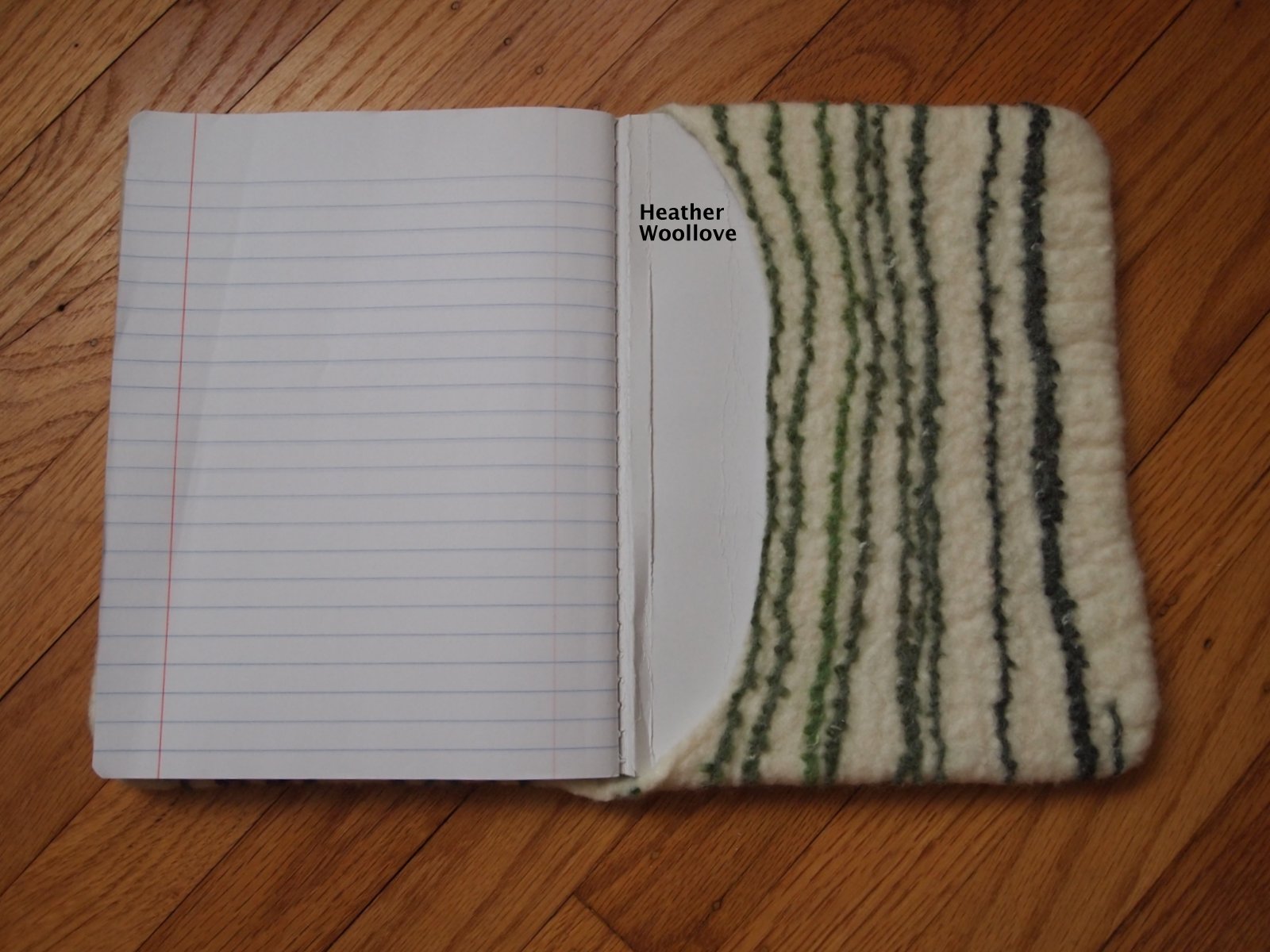 Wool love-functional fiber art: Yarn-Embelllished Journal Cover- Part 2 ...