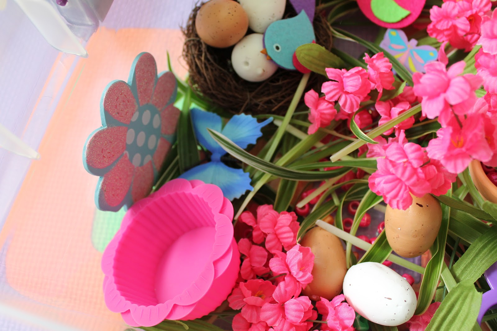 Belle's Butterfly Dreams: Spring Sensory Tub