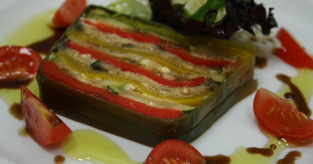 Country Gourmet Traveler: Roast Vegetable Terrine