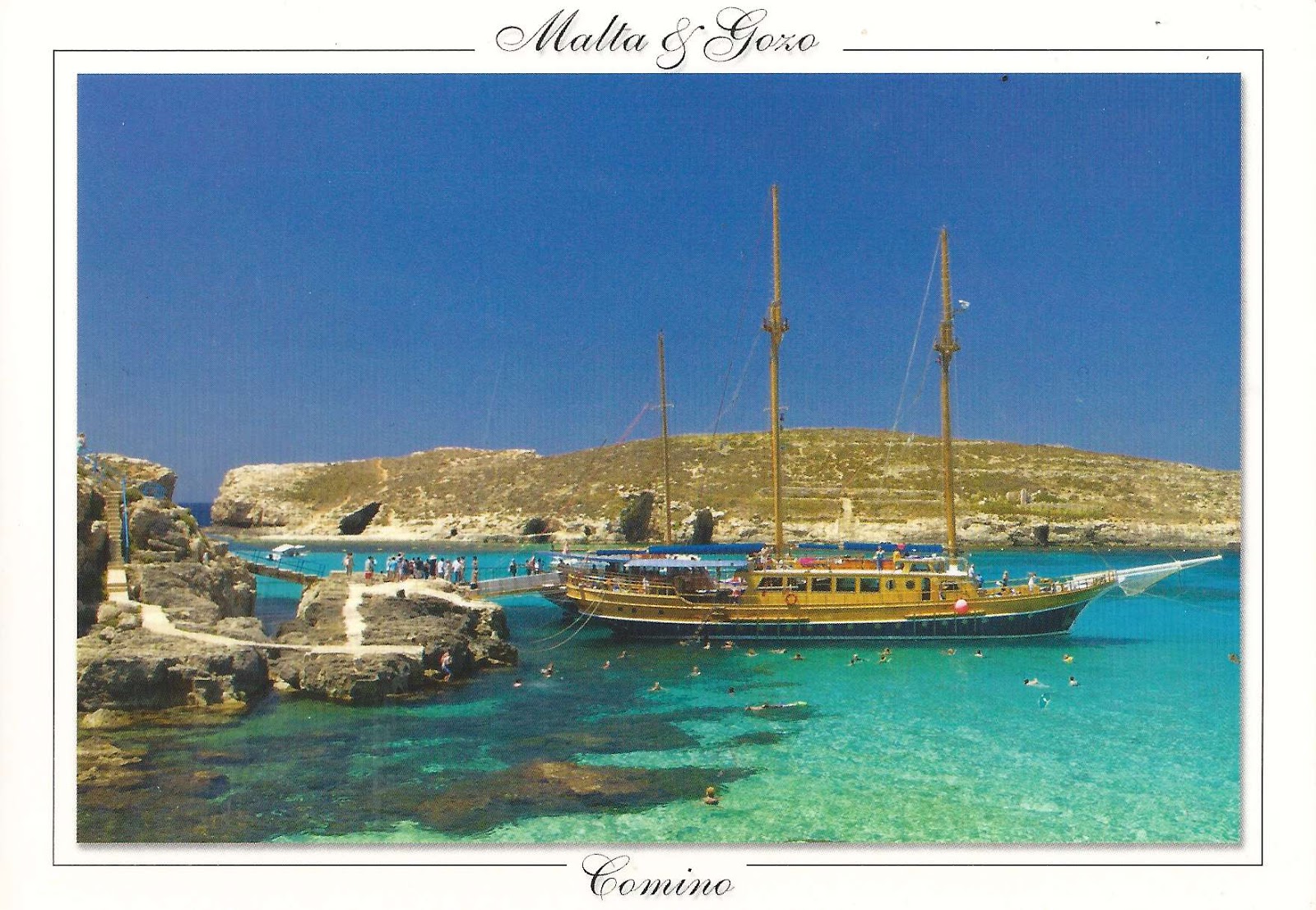 A Journey of Postcards: Comino Island | Malta