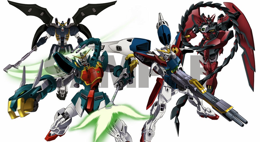 Gundam Wing Blu-Ray Box 1 and 2