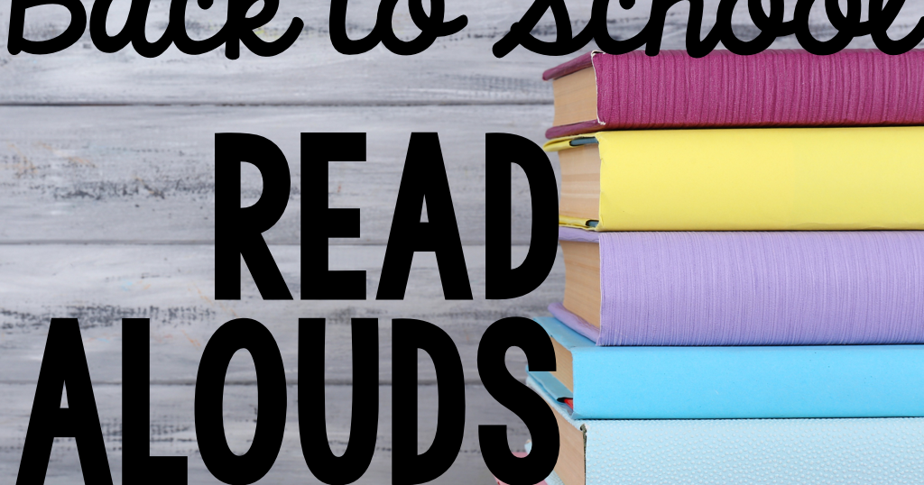 The Primary Peach: Back to School: Read Alouds