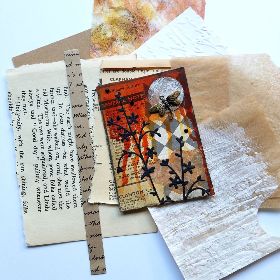 Elves In The Attic: Craft My Stash ATCs